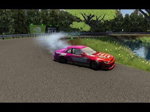 First CG Drift Lagoon Attempts In VR! | Assetto Corsa Drift