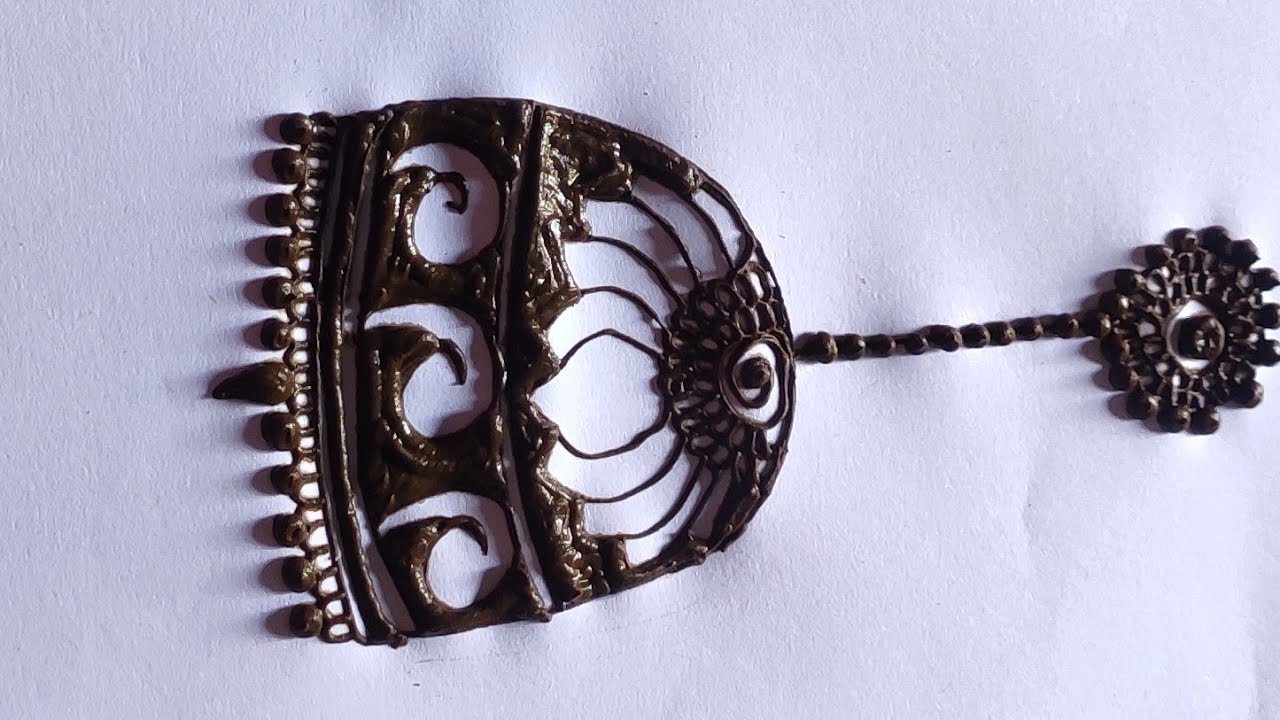 Jhumka mehndi design ️|| Bell design||🔔💞@ Mehndi n Me ️ - YouTube