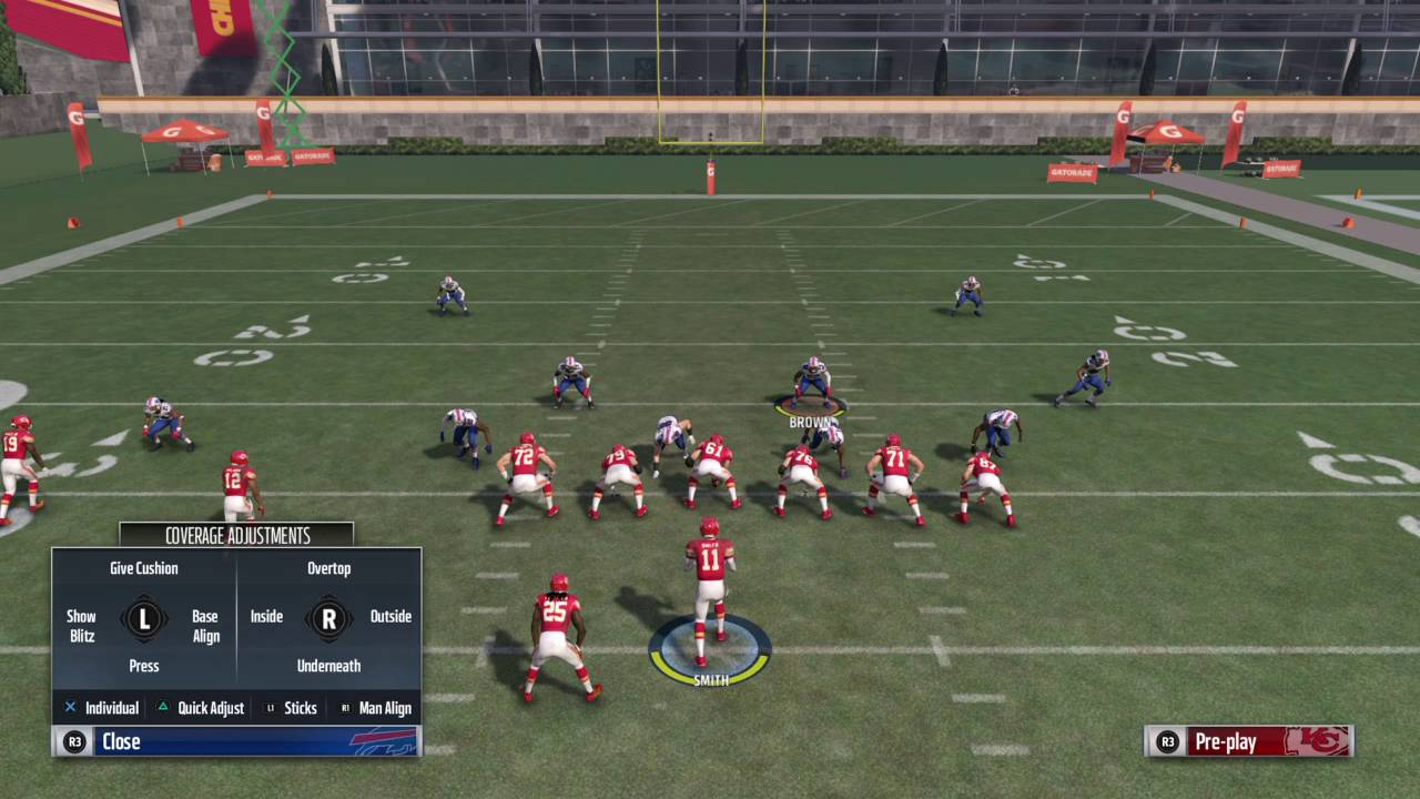 Madden NFL 17.... Nickel 245 Buck Slant 3 - YouTube