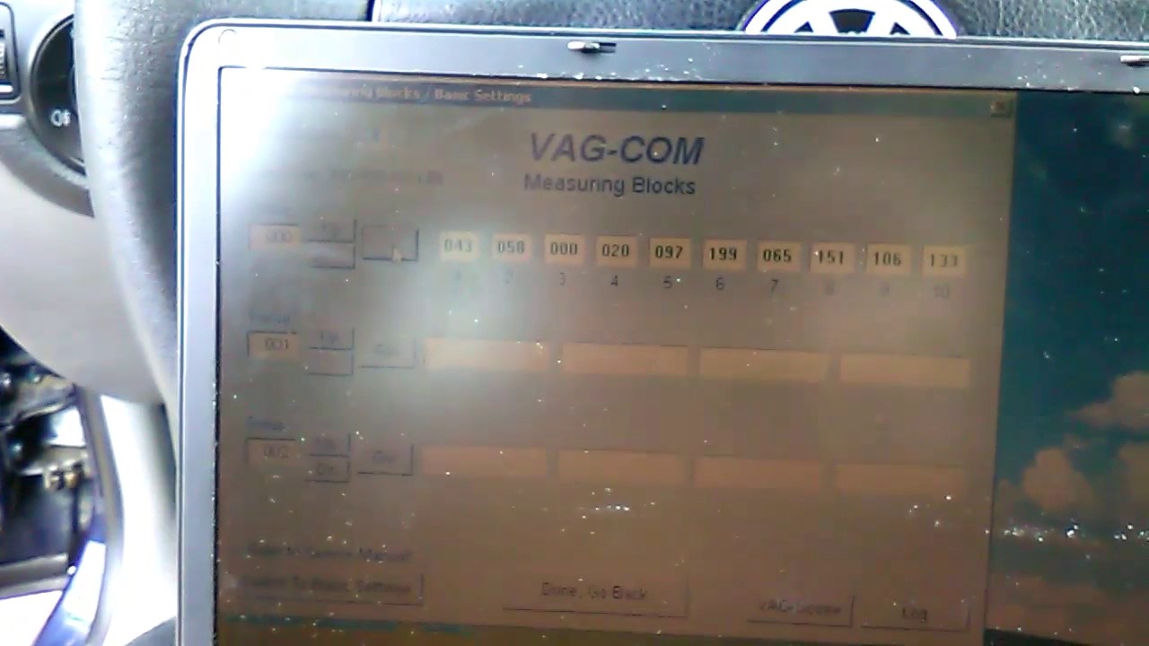 1.9 TDI AHF start of injection angle VAG-COM - YouTube