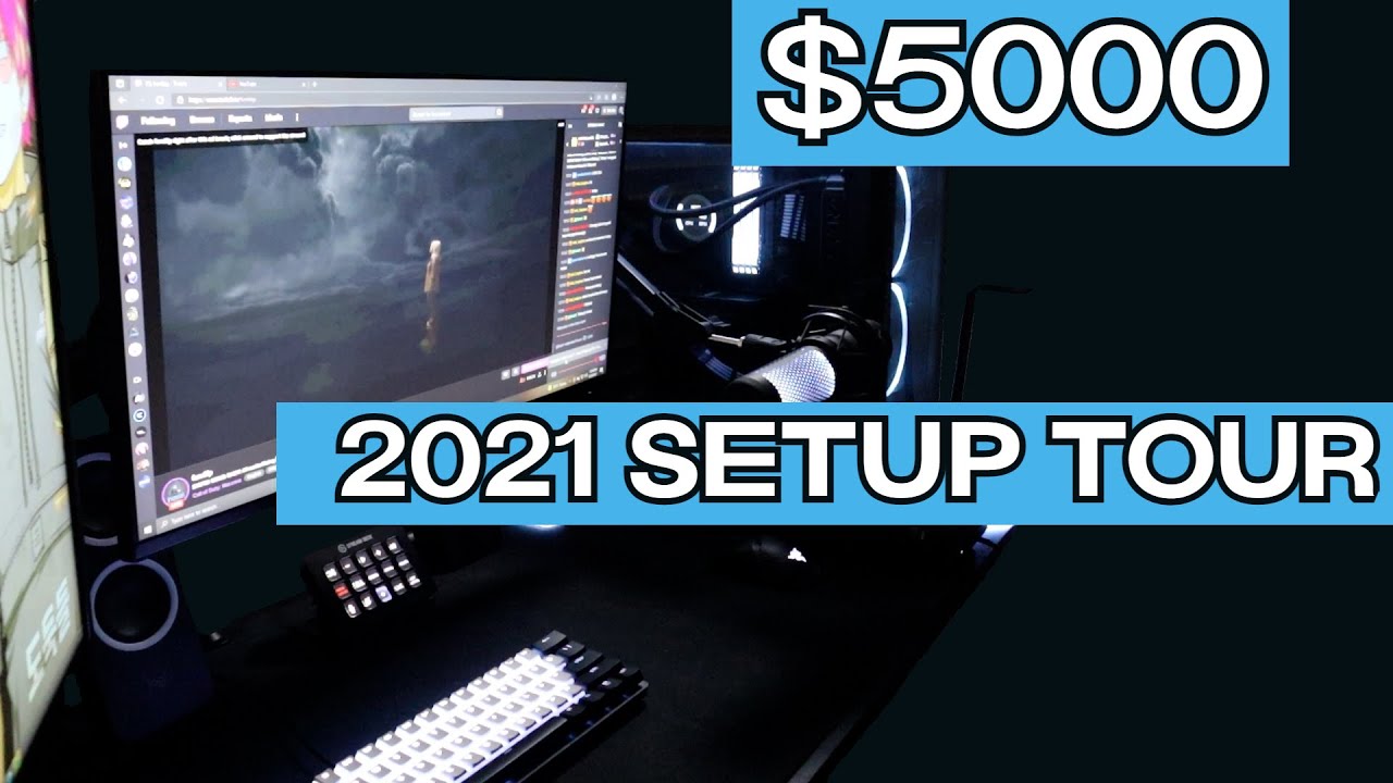 $5000 SETUP TOUR! *NEW 2021* - YouTube