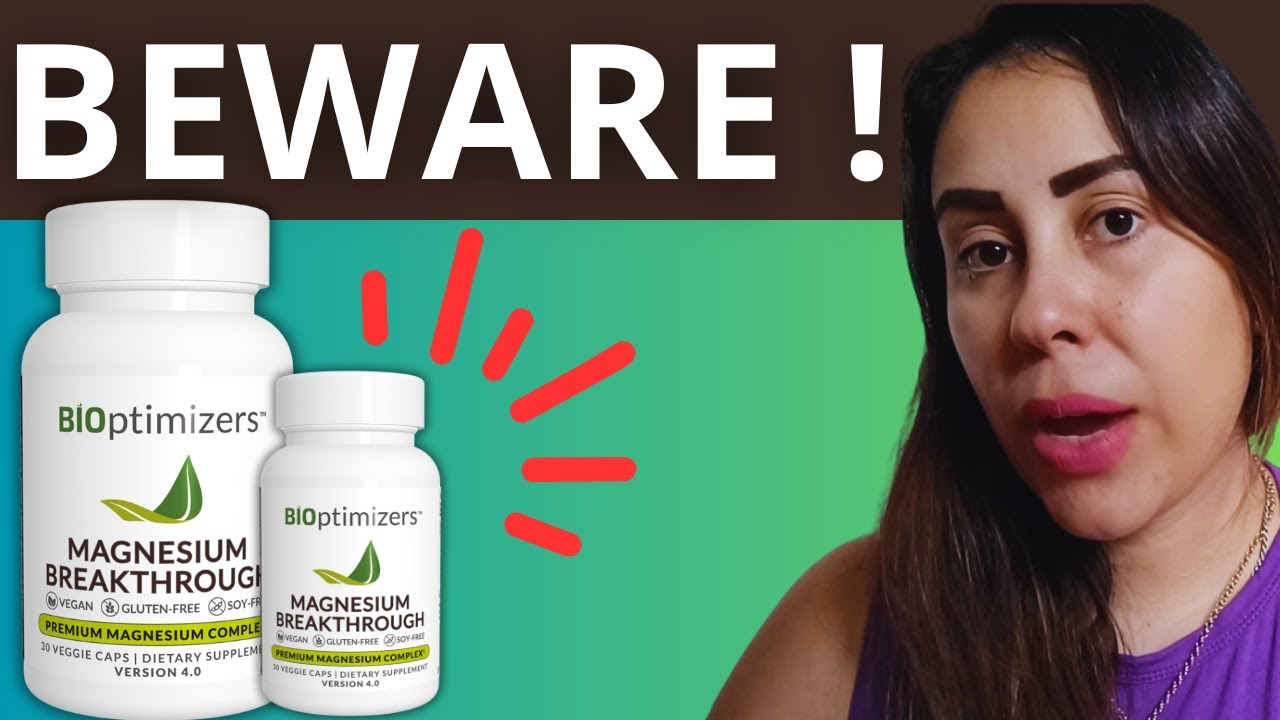 MAGNESIUM BREAKTHROUGH REVIEW - ((⚠️🚨BE CAREFUL🚨⚠️!)) - BIOPTIMIZERS ...