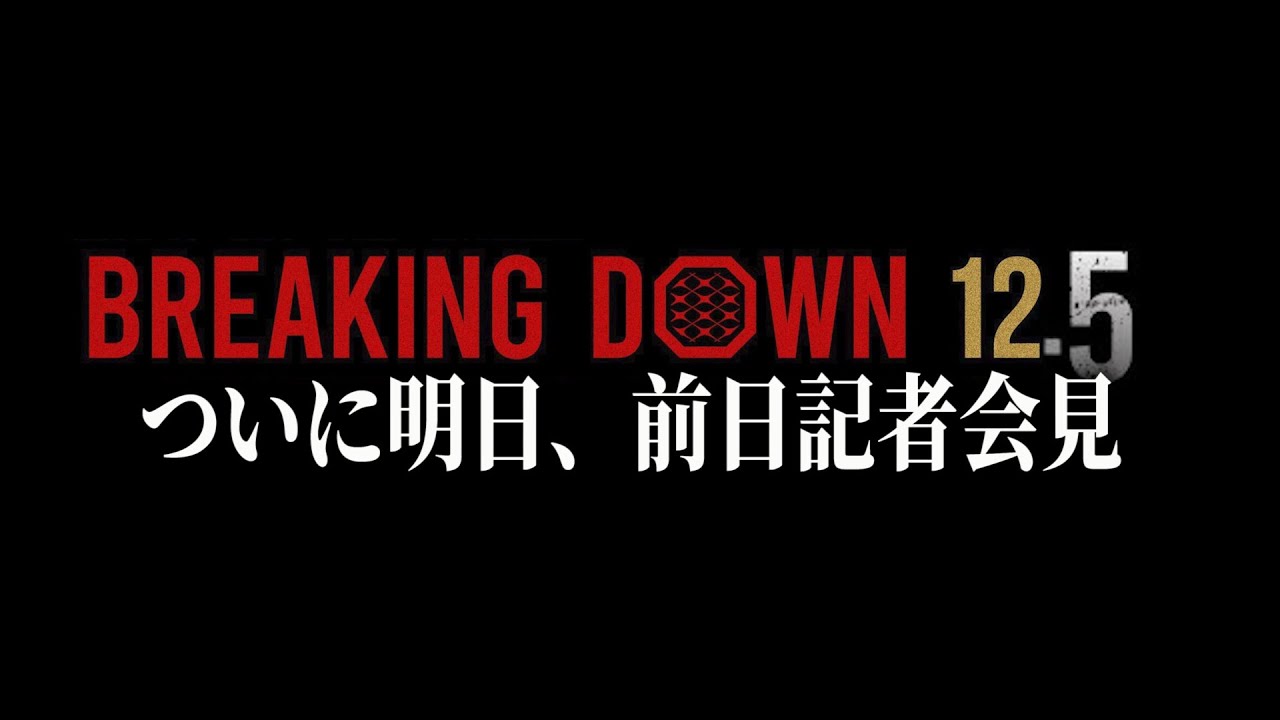 Breakingdown12 5開催目前にして、ブレダウ界隈はまだまだ騒がしい…【ブレイキングダウン12 5】 Youtube