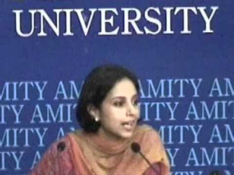 Ms. Suhasini Haider, at "ASCO Orientation Program" - YouTube