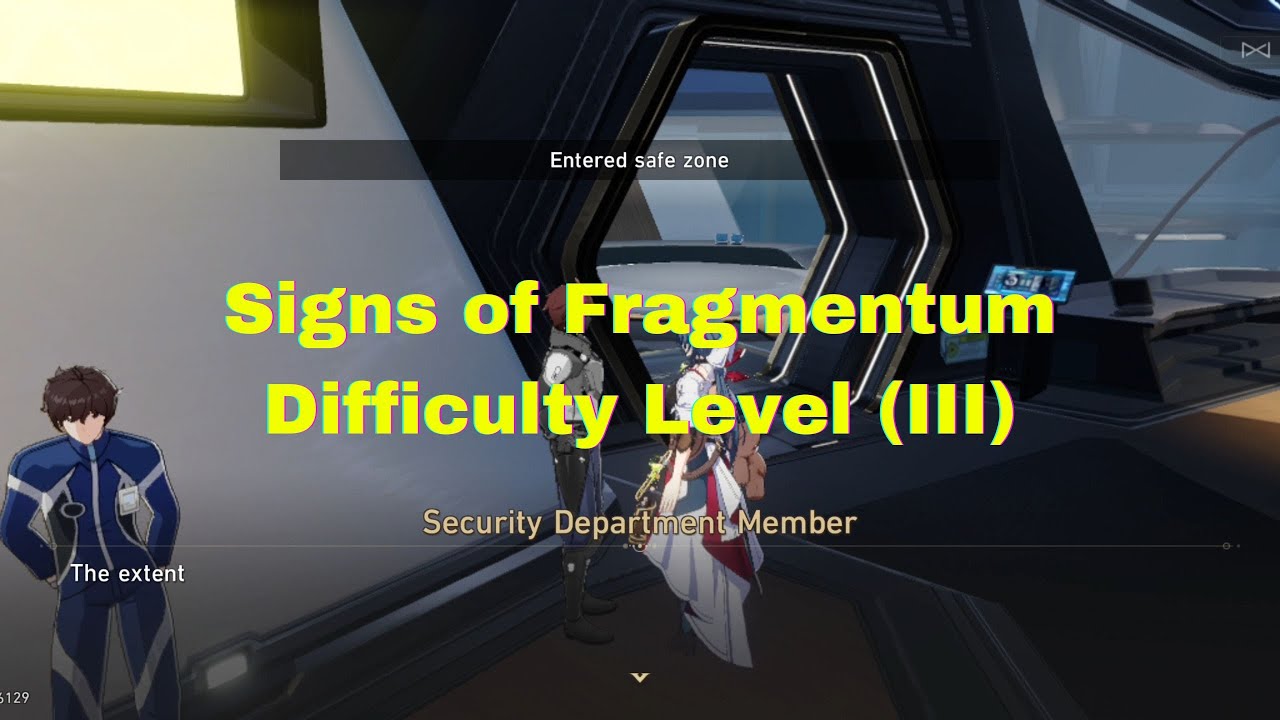 Honkai: Star Rail - Signs of Fragmentum Difficulty Level (III ...