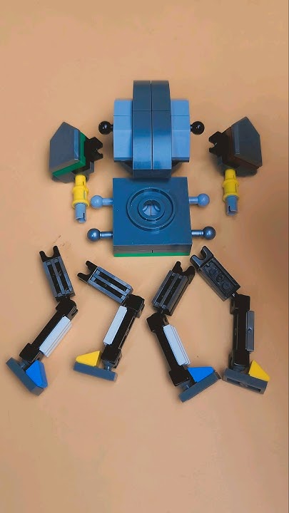 How to build a robot of war with building blocks #brickbuilder #buildingblocks #moc # ...
