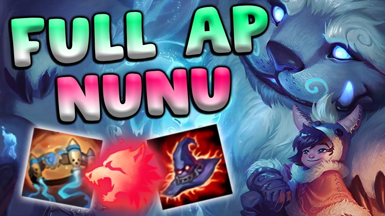 FULL AP NUNU ONESHOTS IN DIAMOND ELO?! - YouTube