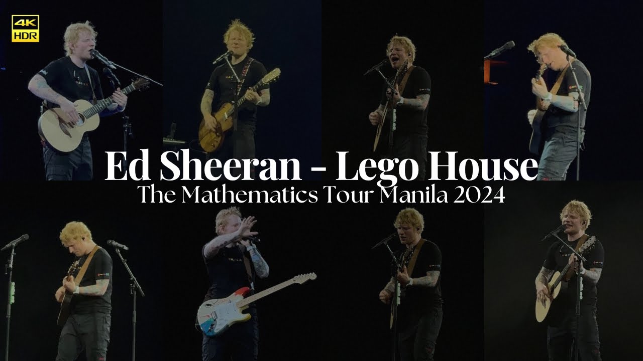 Ed Sheeran - Lego House (The Mathematics Tour Manila 2024) - YouTube