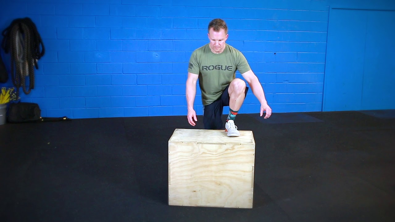 Single Leg Box Step up - YouTube