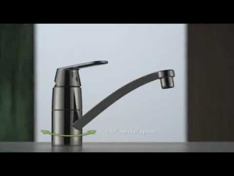 Grohe Eurosmart Cosmopolitan Kitchen Faucet - YouTube