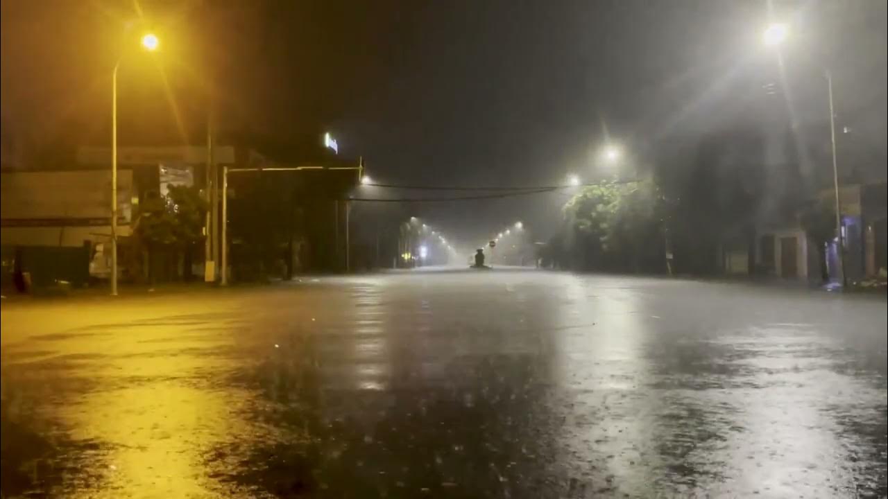 Tropical Heavy Rain No Thunder Sounds ⚡ Nature Thunder Heavy Rain For