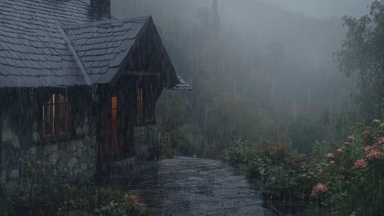 Peaceful Rain and Relaxing for Sleep | Ambient Rain sounds for Healing ...