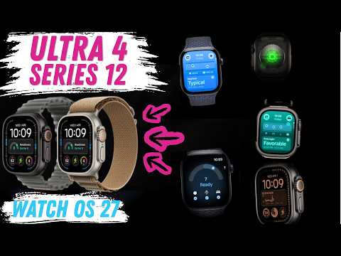 Apple Watch Ultra 4 und Apple Watch Series 12 - Neuer Sensor, HRV Analyse, Trainingsbereitschaft!
