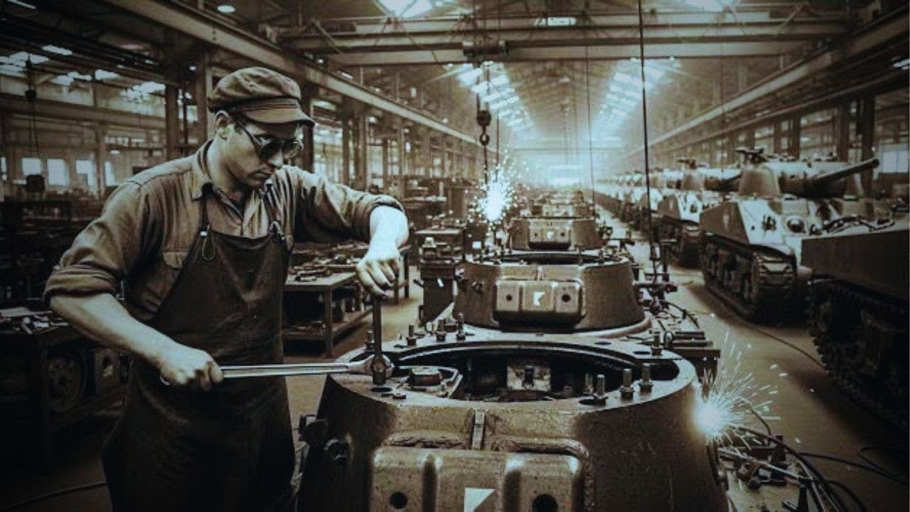 How One Factory Worker's "Crazy" Jig Design Made Sherman Turrets Fit ...