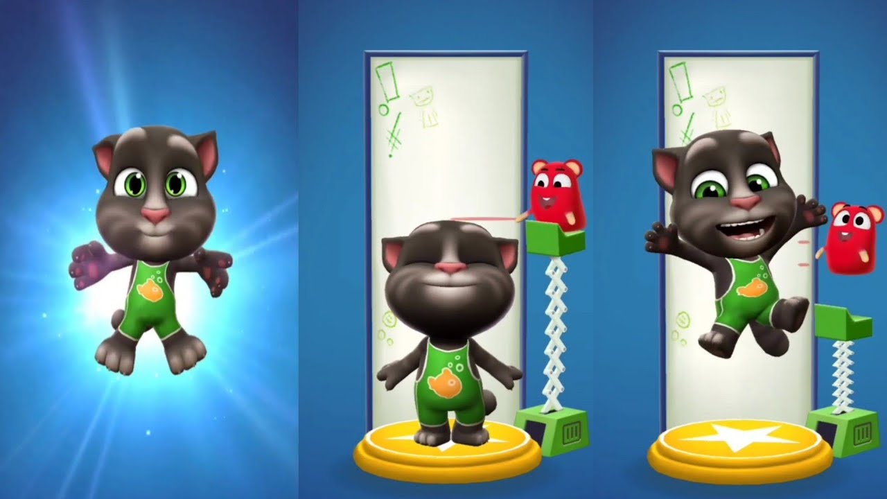 Happy Birthday Level 10 Vs Level ? My Talking Tom 2 - YouTube