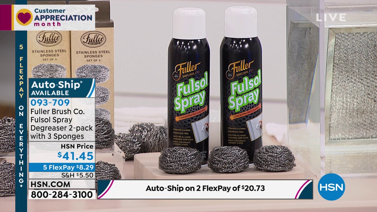Fuller Brush Co. Fulsol Spray Degreaser 2pack with 3 Spo... - YouTube