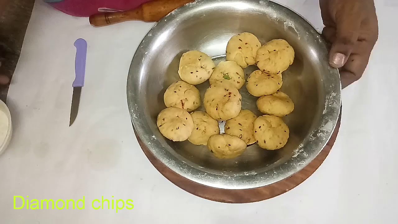 Teatime snacks - Diamond chips - YouTube