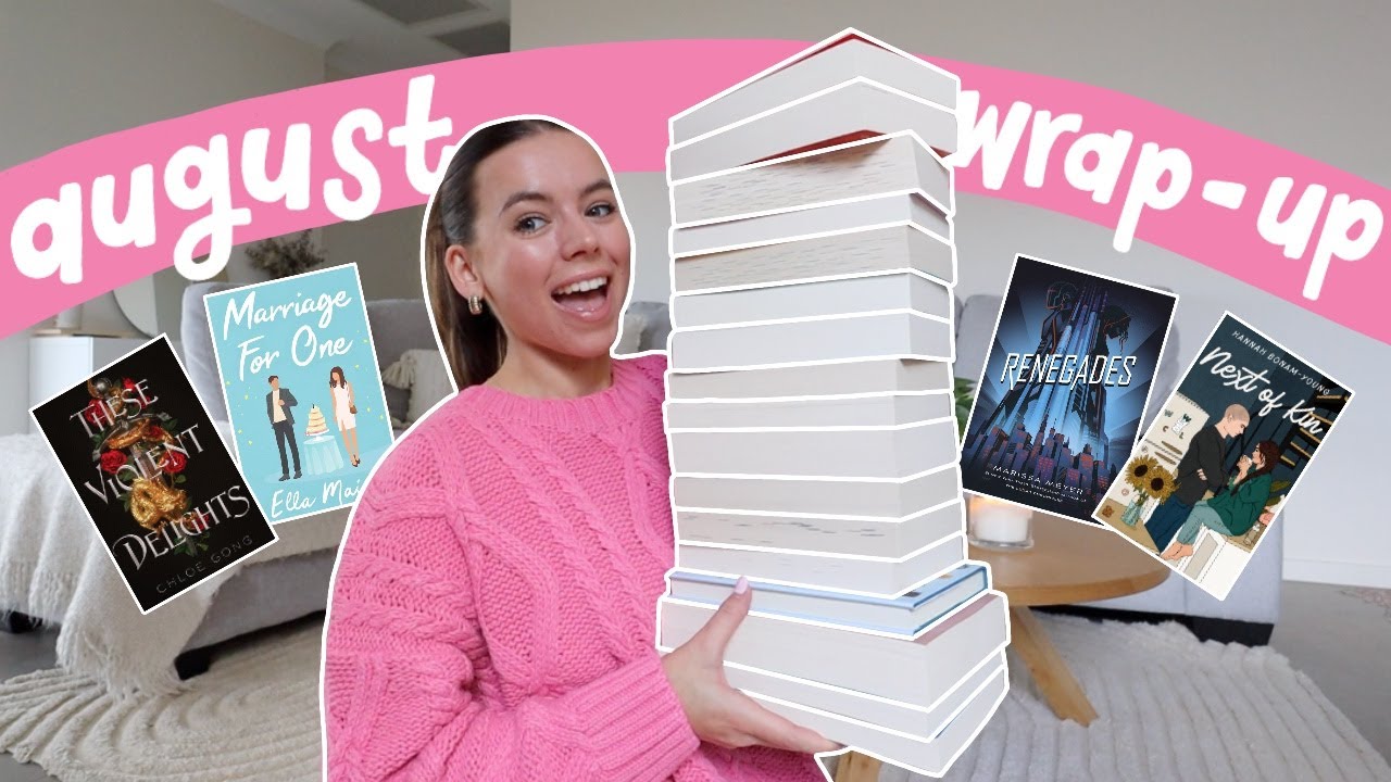 let's talk about the 21 books I read in August 📚 - YouTube
