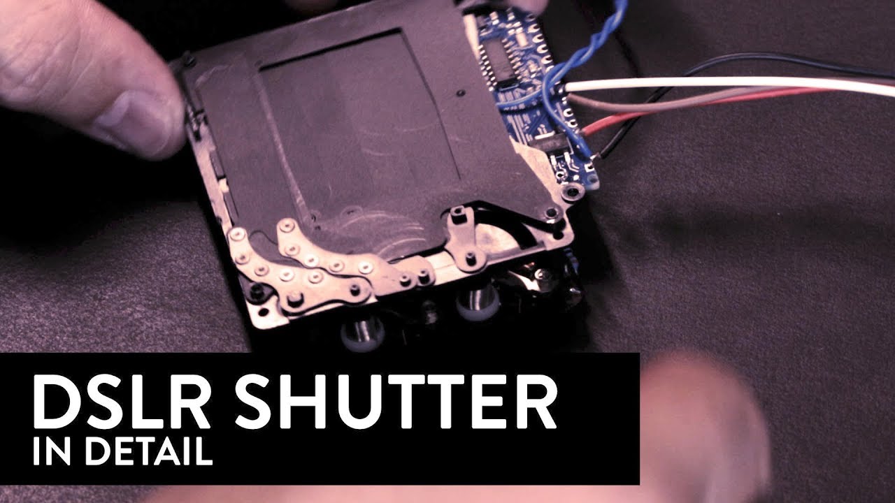 DSLR Shutter In Detail - YouTube