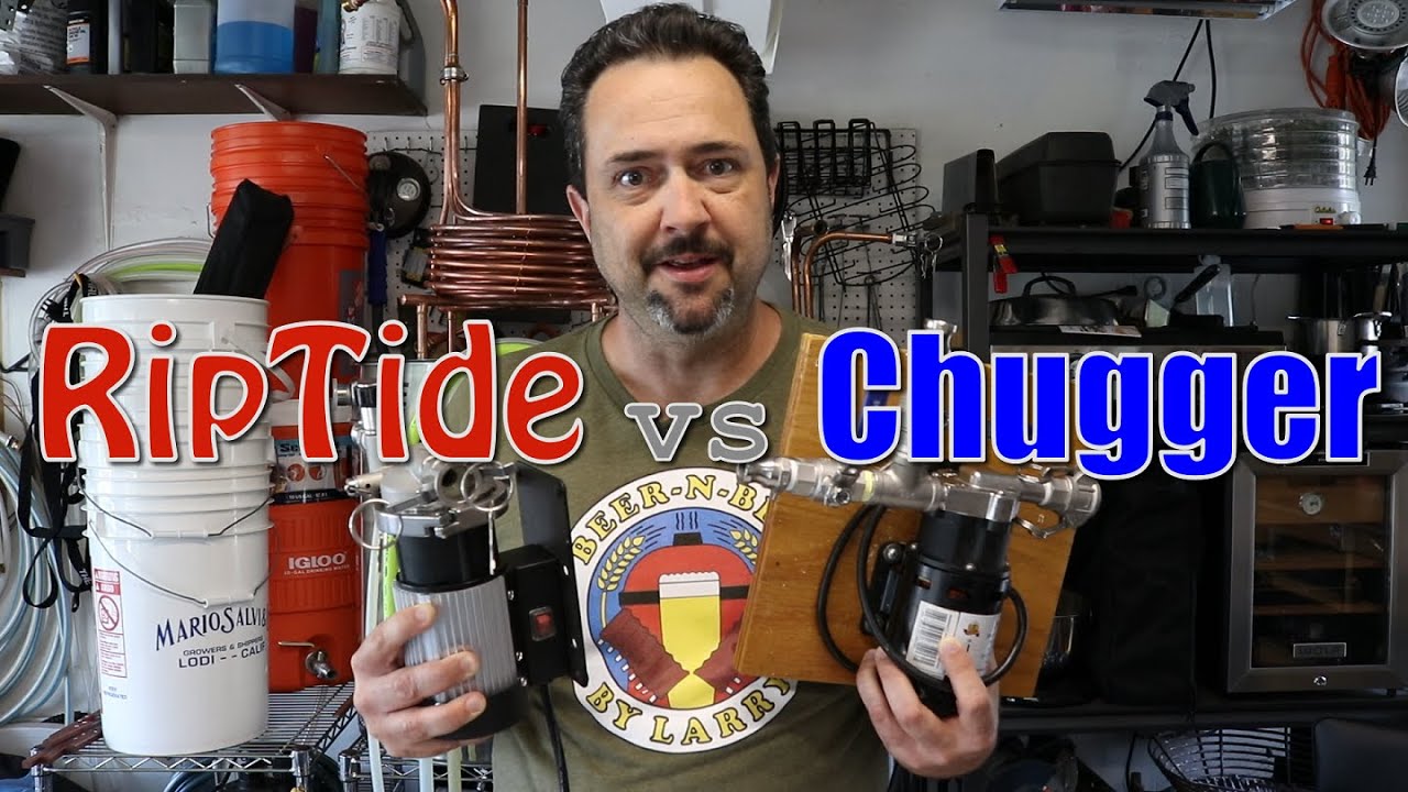 Blichmann Engineering RipTide Brewing Pump vs Chugger Pump Review: Why I Switched - YouTube