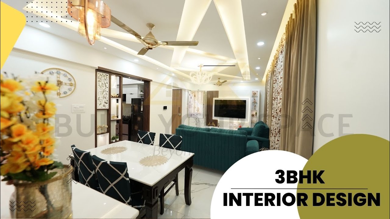 3 BHK Interior Design at Magarpatta | Unika ...