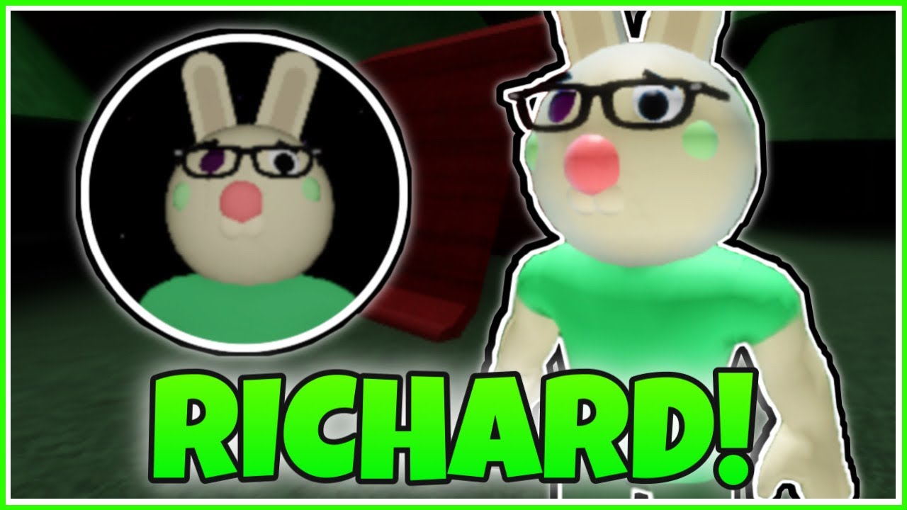 How to get “RICHARD!” BADGE + RICHARD RABBIT MORPH/SKIN in PIGGY RP ...