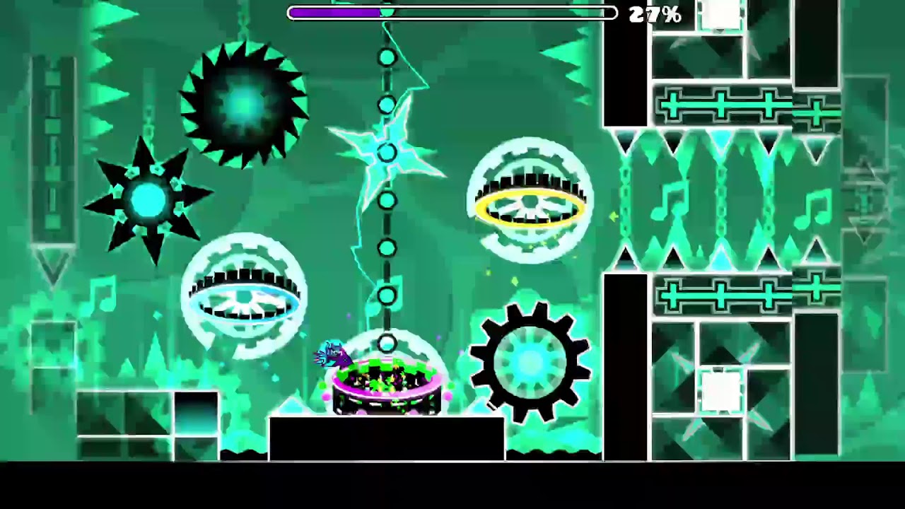 🔴 55% Windy Landscape | Geometry Dash - YouTube