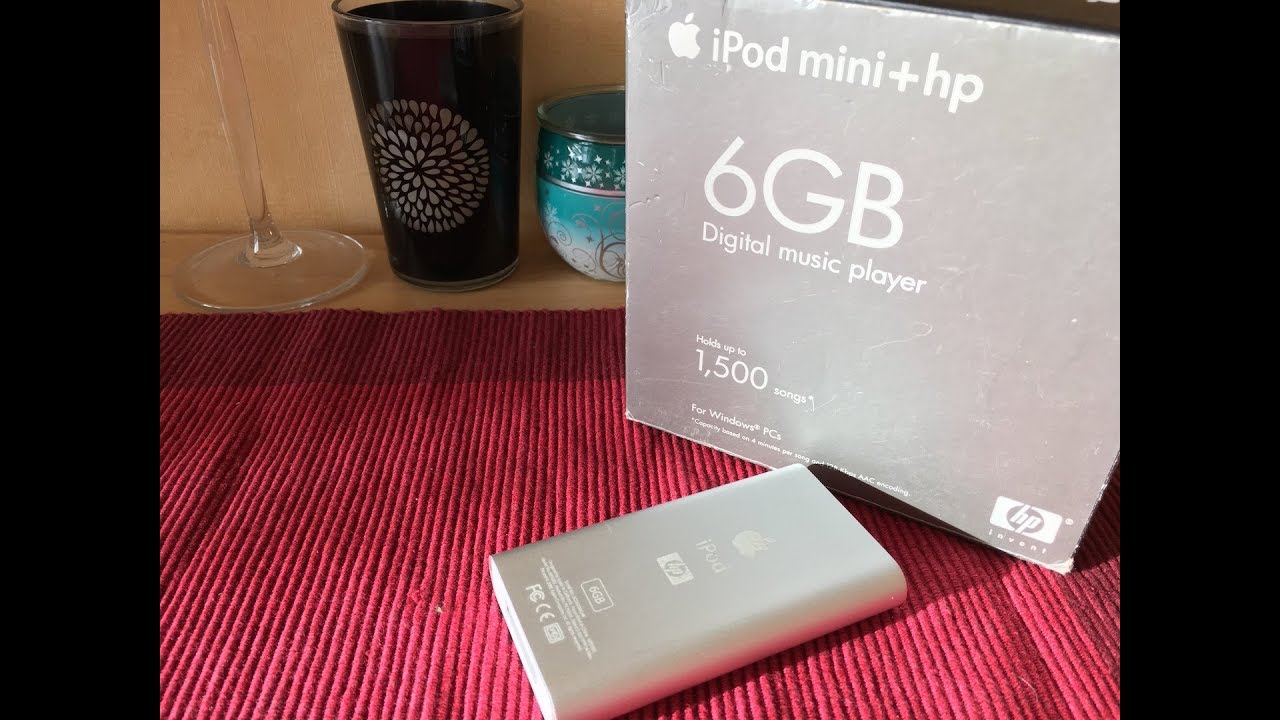 iPod mini HP unboxing - YouTube