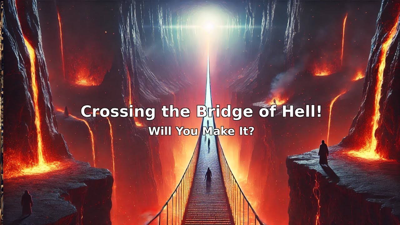 Crossing the Bridge of Hell-Sirat Bridge! Judgement Day - YouTube