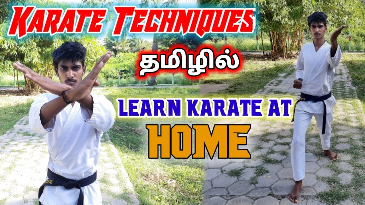 Karate Techniques | Karate Training in Tamil | Martial Arts - YouTube