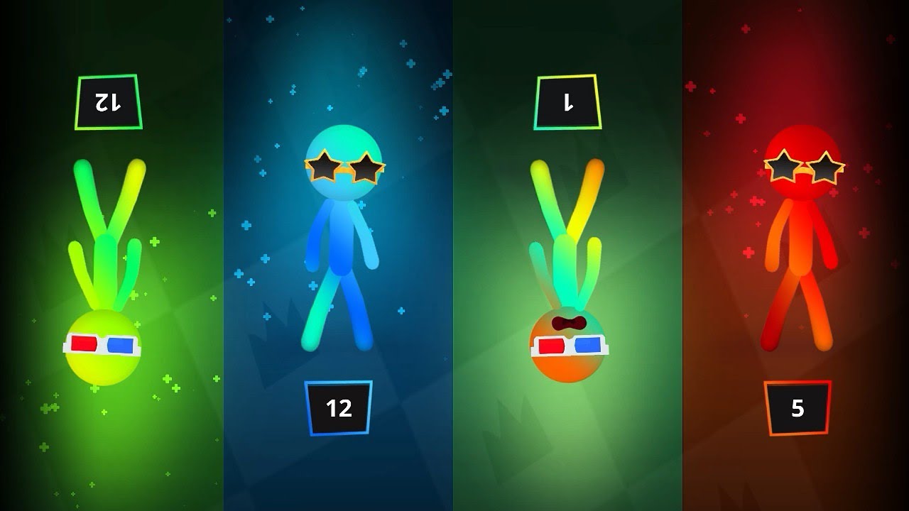 Stickman Party : 1 2 3 4 Permainan Gratis Lucu Dan Seru | Gameplay Part ...