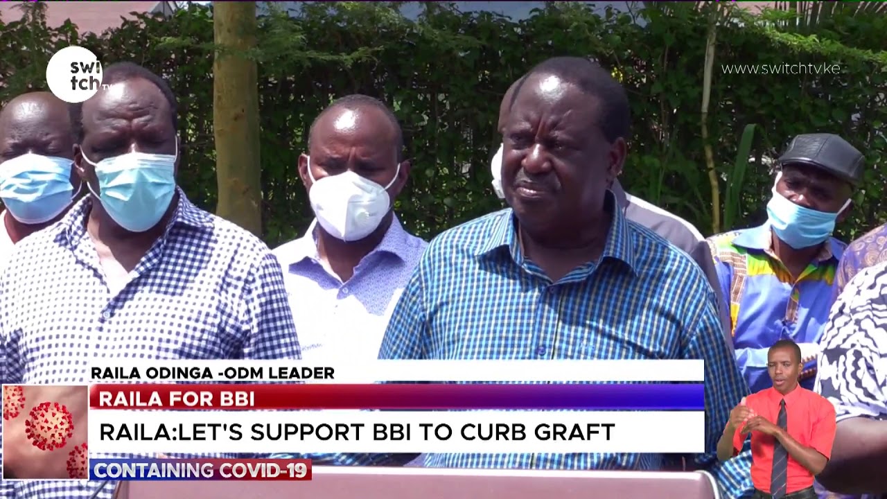 Raila: BBI Signature collection to start soon - YouTube