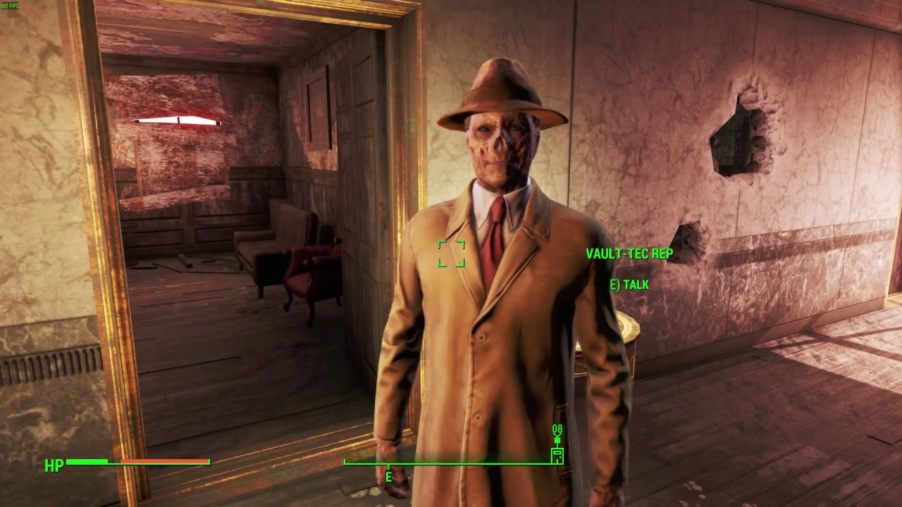 Fallout 4- Meeting Vault Tec Salesman 200 Years Later - YouTube