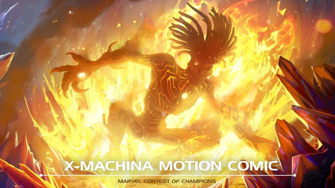 X-MACHINA Motion Comic | Marvel Contest of Champions - YouTube
