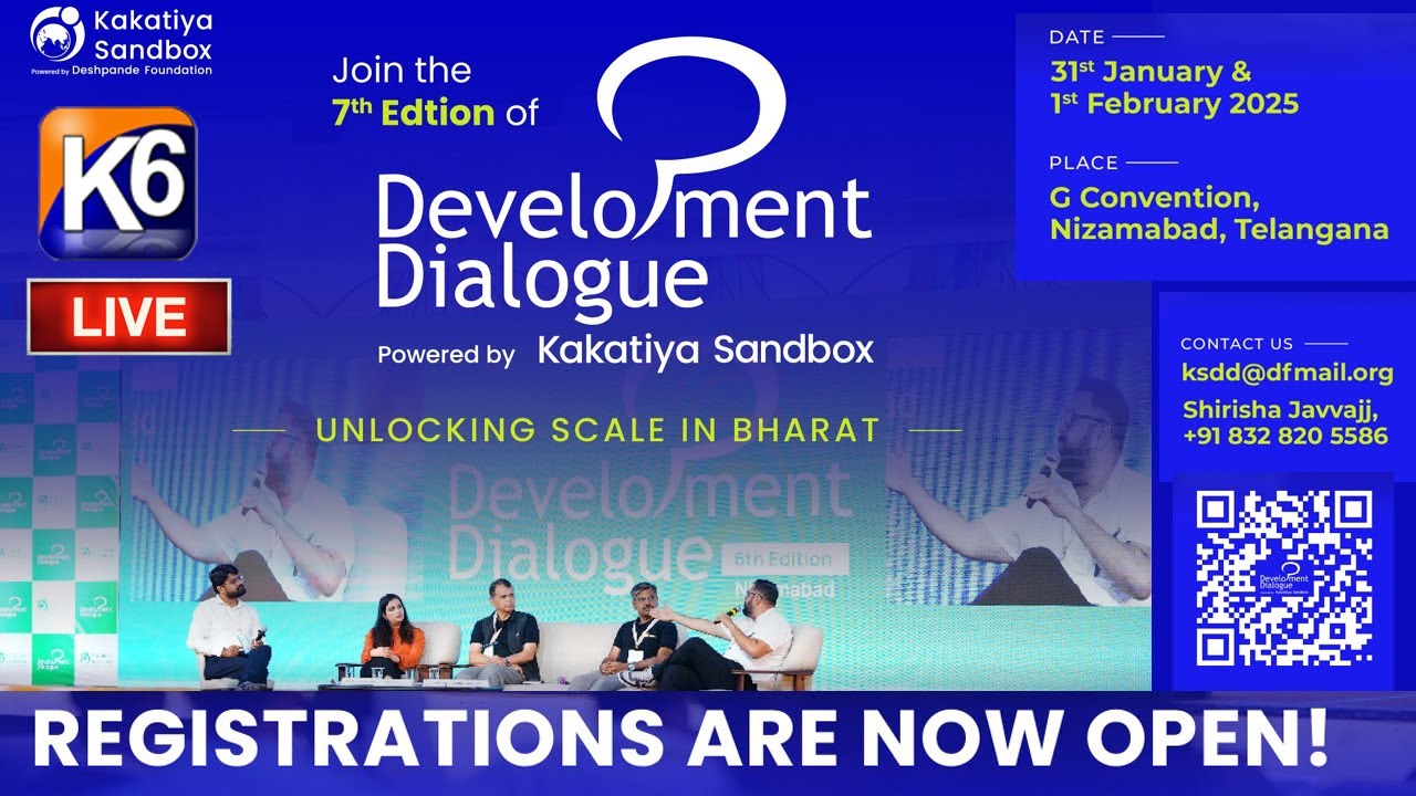 K6 LIVE :Development Dialogue | 7th Edition | Nizamabad Conference ...