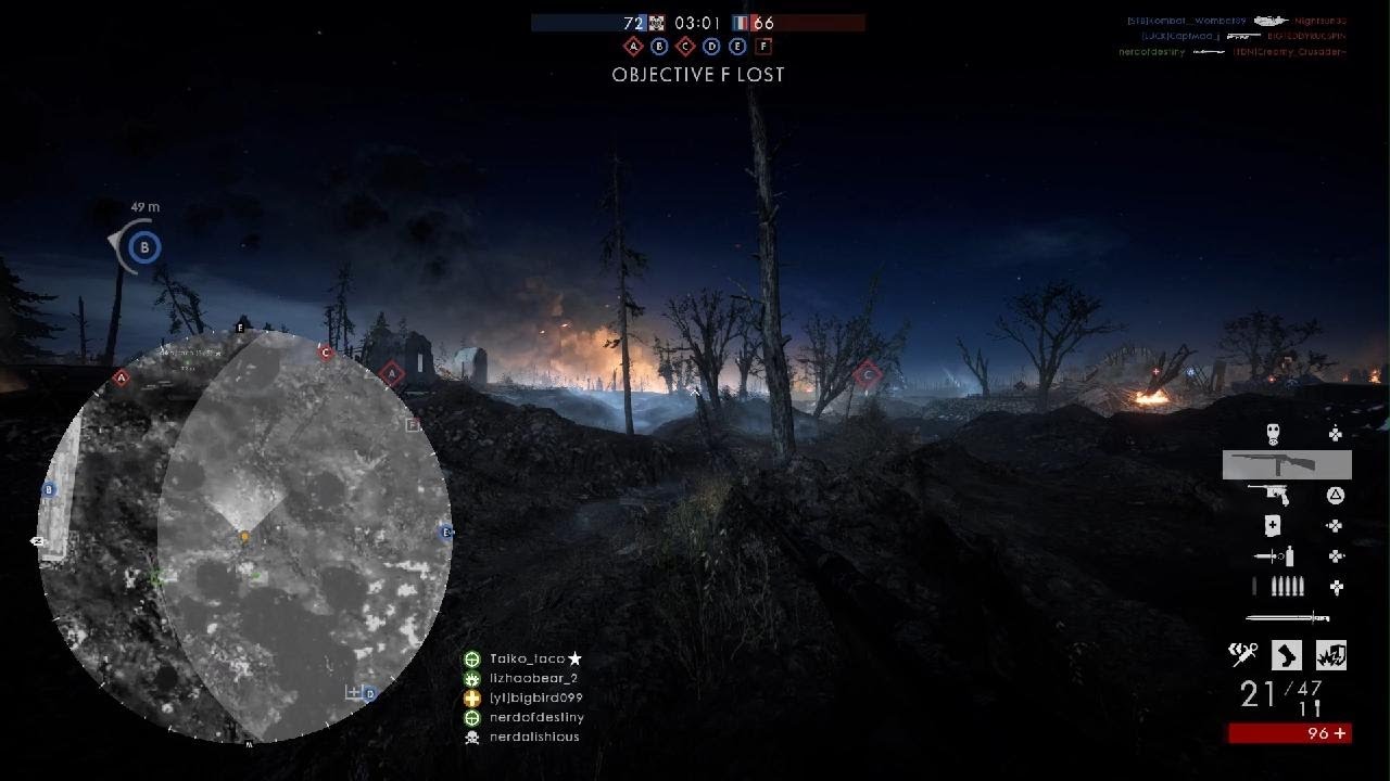 On neville night using the m1907 sf sweeper/trench raider - YouTube