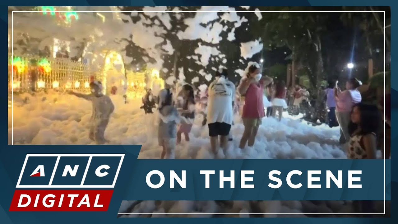 Snow in PH?: Filipino family turns home into winter wonderland | ANC ...