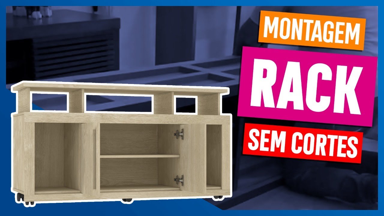 Como montar rack montagem completa sem cortes - YouTube