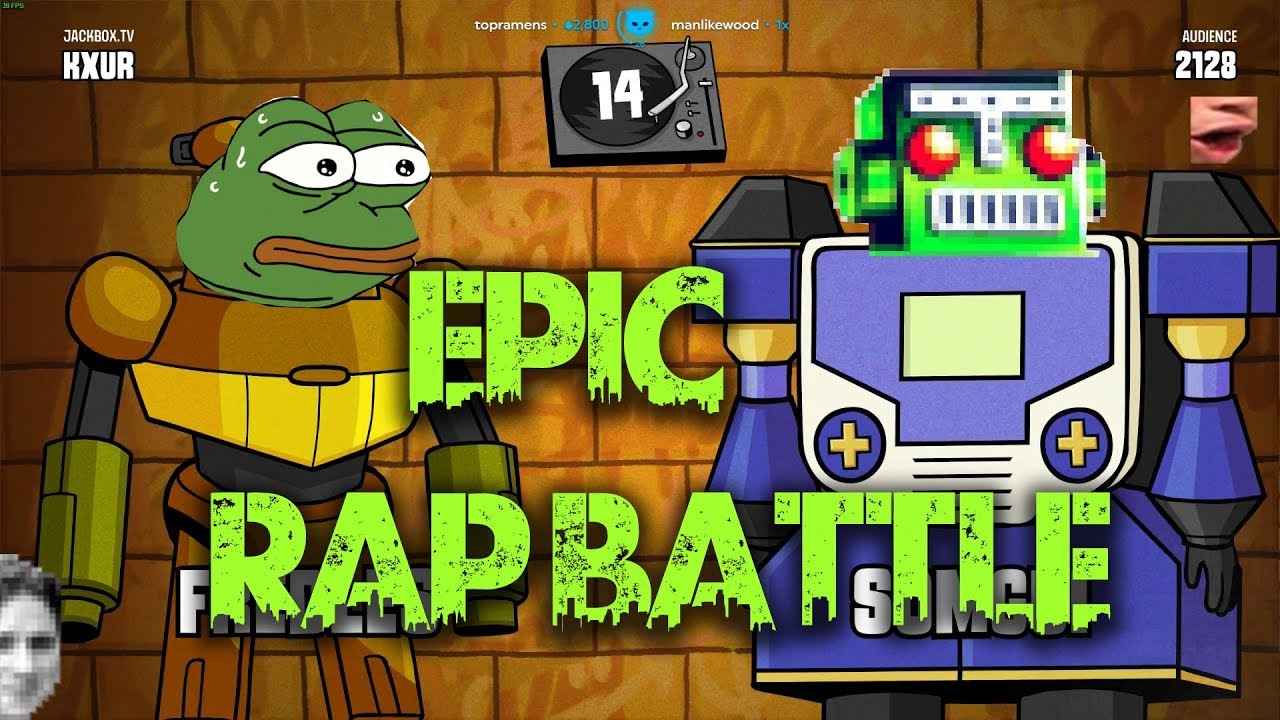 Epic Rap Battle - Jackbox party | Lirik - YouTube