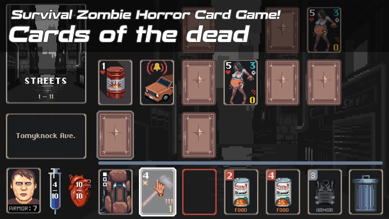 Cards of the dead | Another Survival Zombie Horror Card Game ...