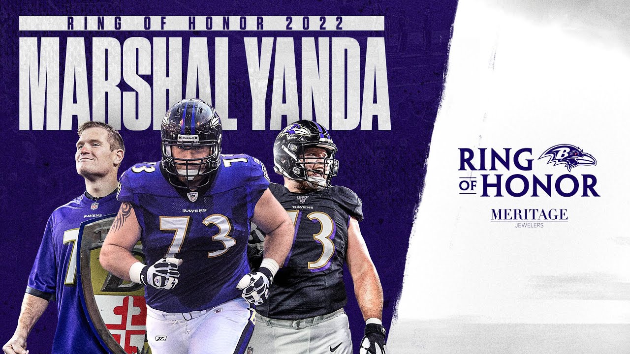 Marshal Yanda's Ring of Honor Speech | Baltimore Ravens - YouTube