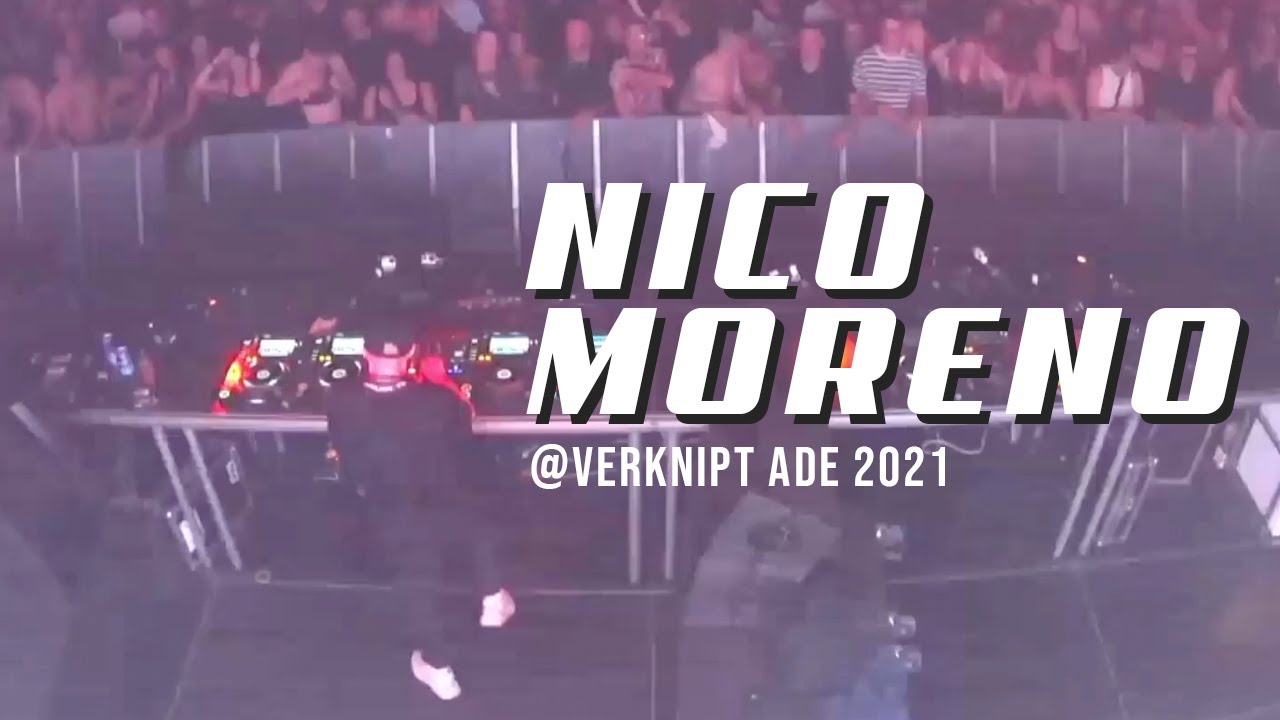 Nico Moreno LIVE [Techno Crari Original mix] @ Verknipt ADE 2021 - YouTube