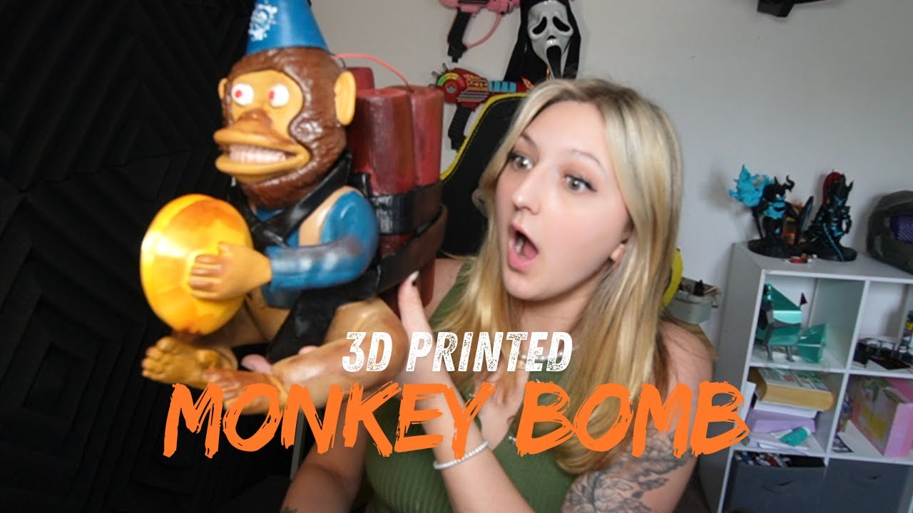 I MADE A MONKEY BOMB FROM CALL OF DUTY ZOMBIES - YouTube