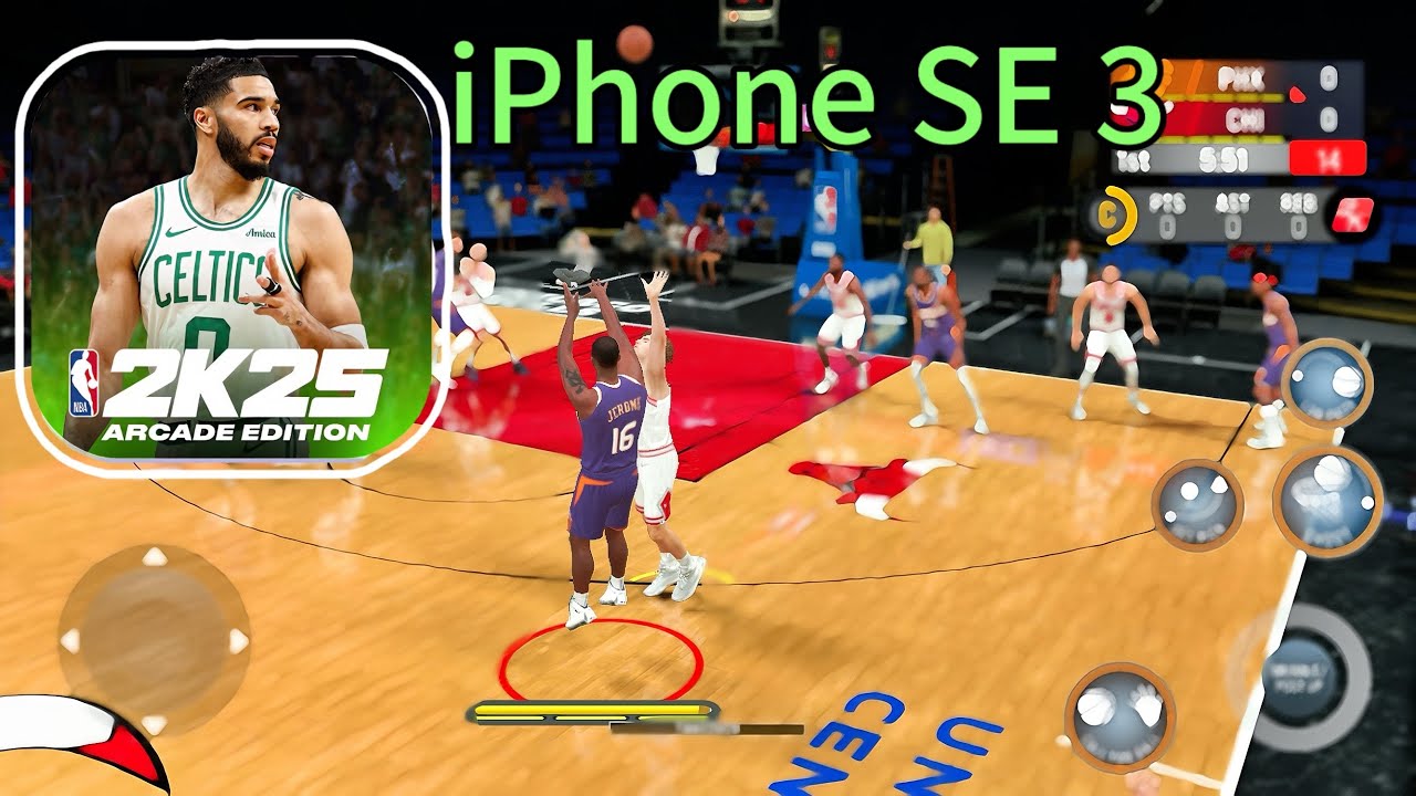 NBA 2K25 mobile Gameplay on IPhone SE 3rd Gen #nba2kmobile #nba2k25 # ...