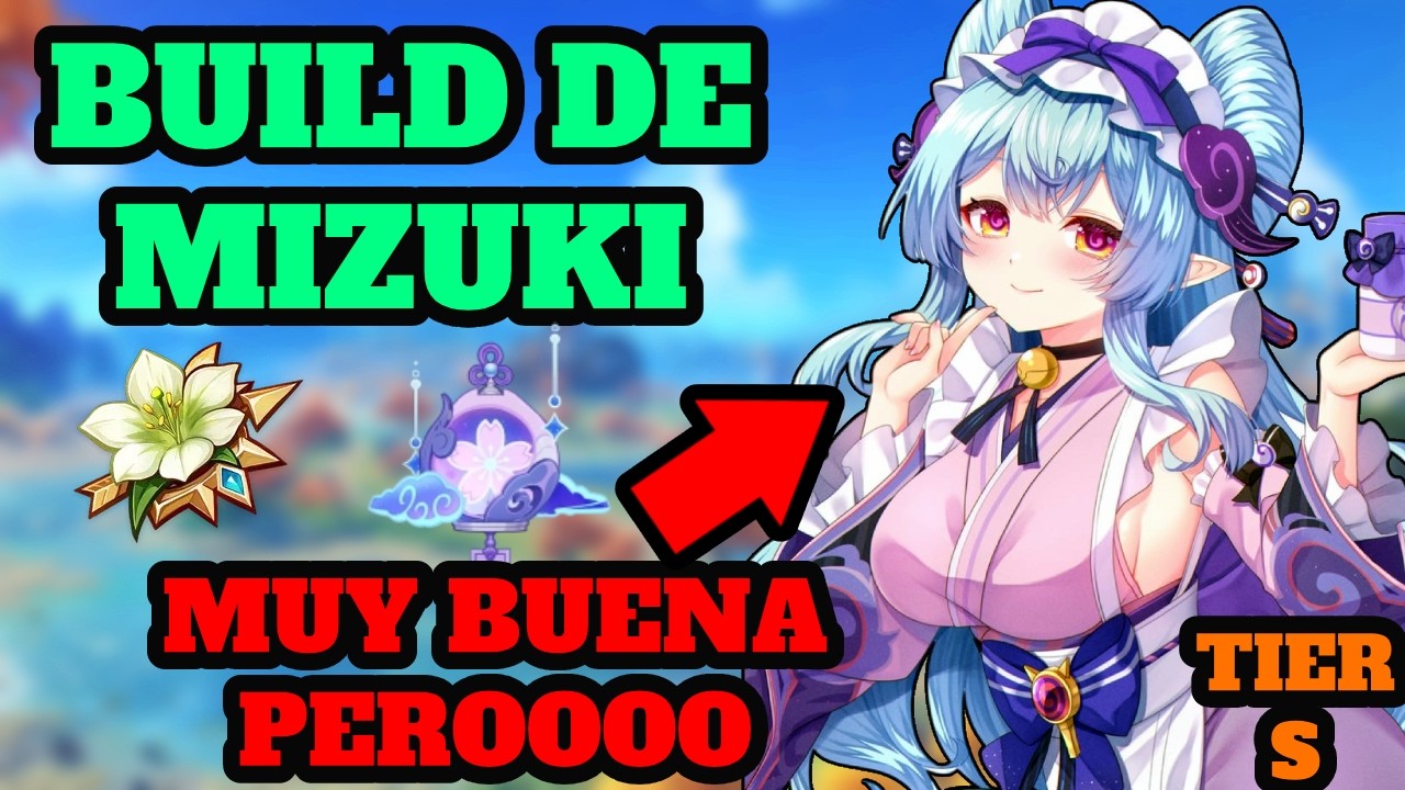 Muy buena Perooo 😱😱 La Mejor Build de Mizuki - Genshin Impact - YouTube
