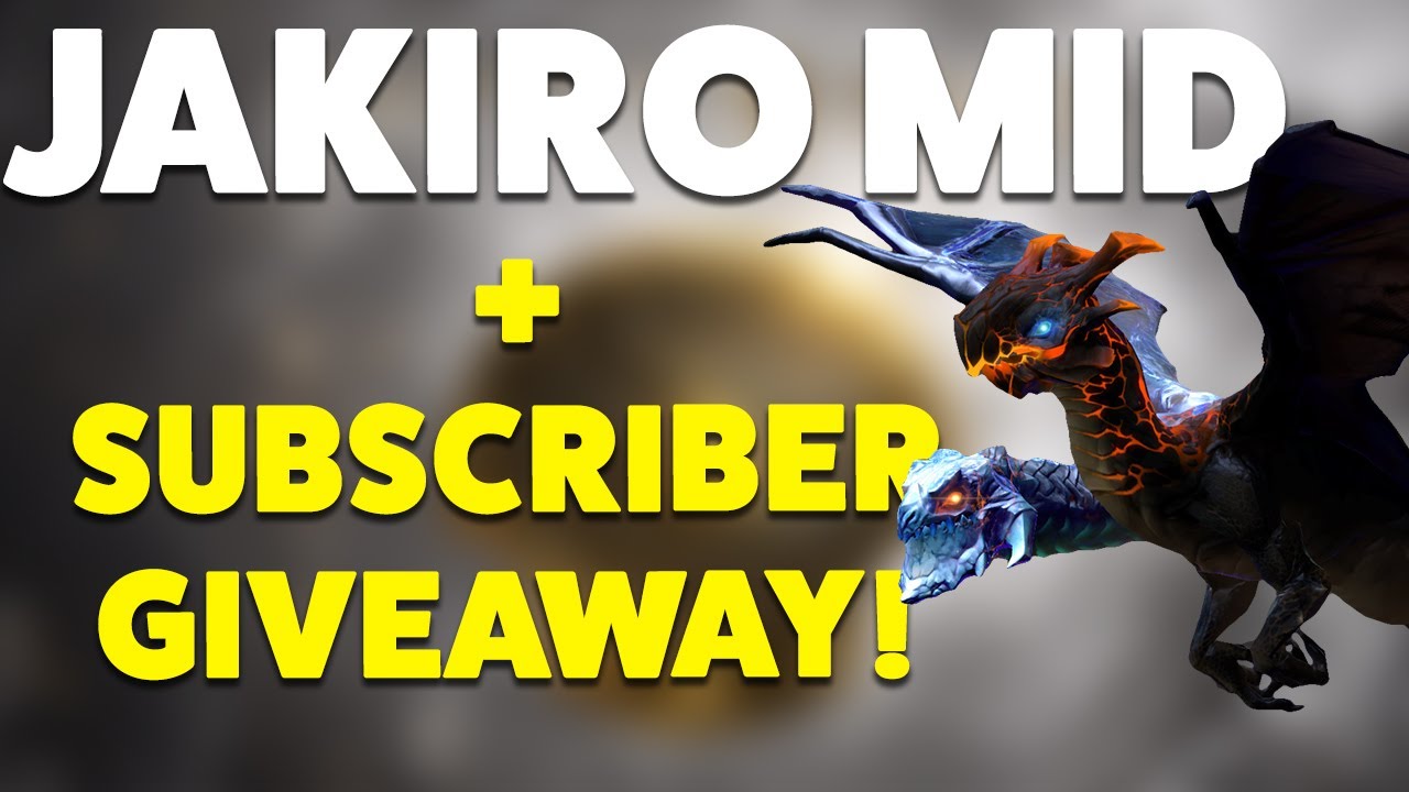 JAKIRO MID! + SUBSCRIBER GIVEAWAY! - YouTube