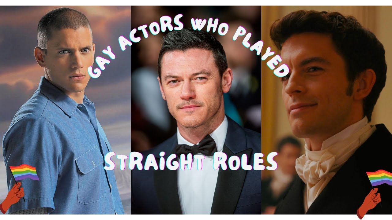 Gay actors who played straight roles. 🏳️‍🌈 - YouTube