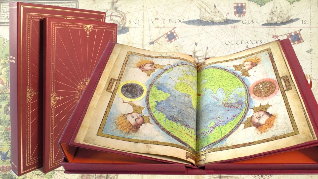 🗺️Atlas Miller (1519) El atlas más importante de la historia de la ...