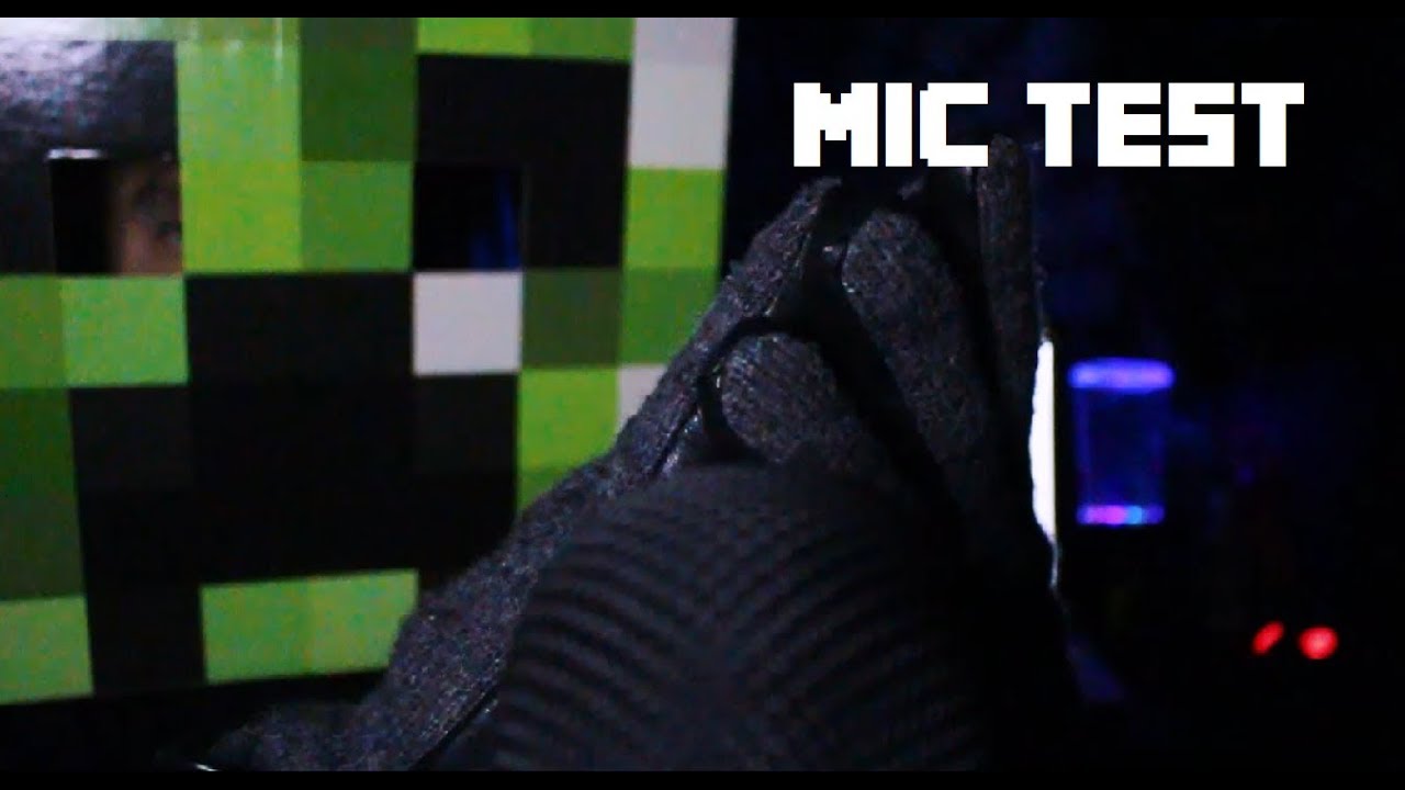 mic test - creeper asmr - YouTube