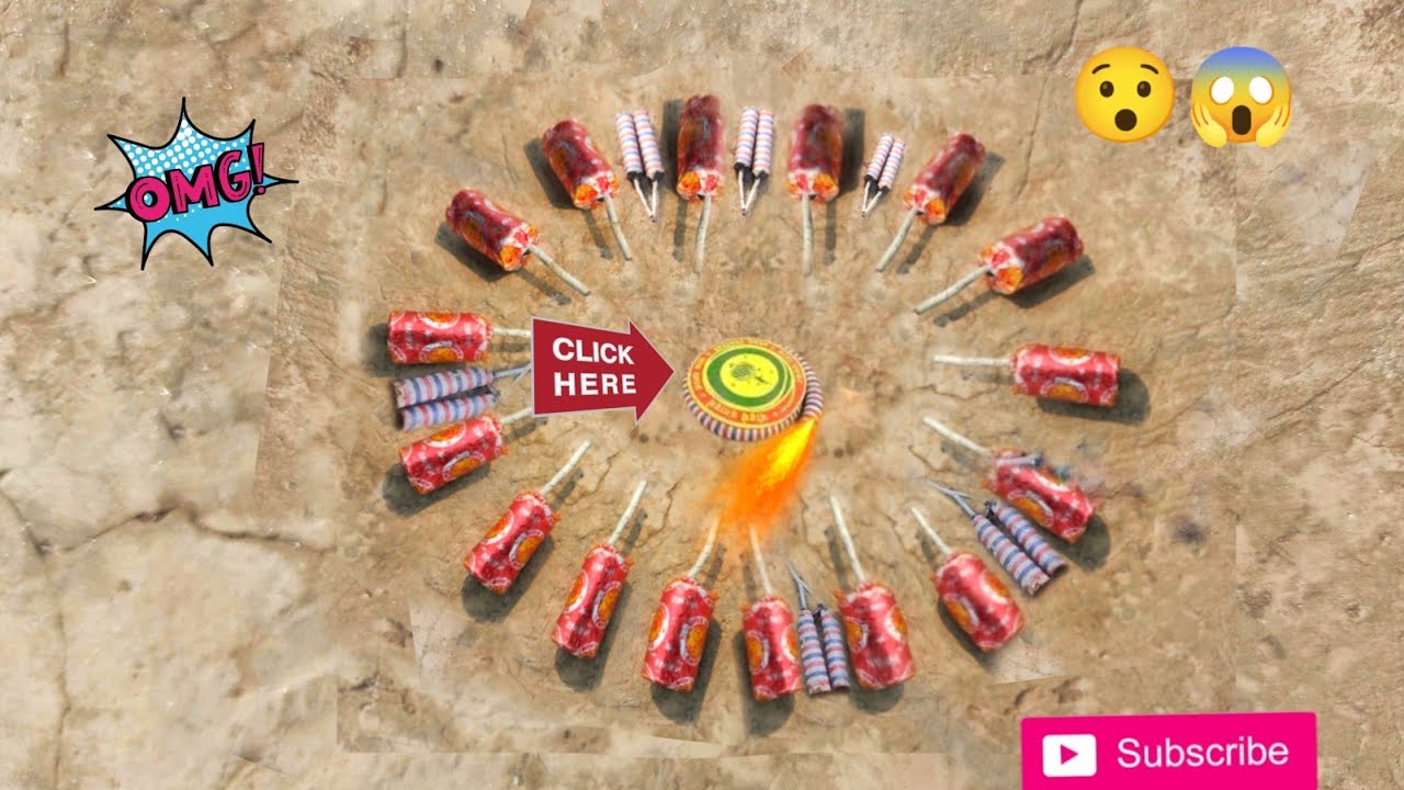 Chakri Inside Bullet And Mirchi Patakhe Circle | Amazing Experiment ...